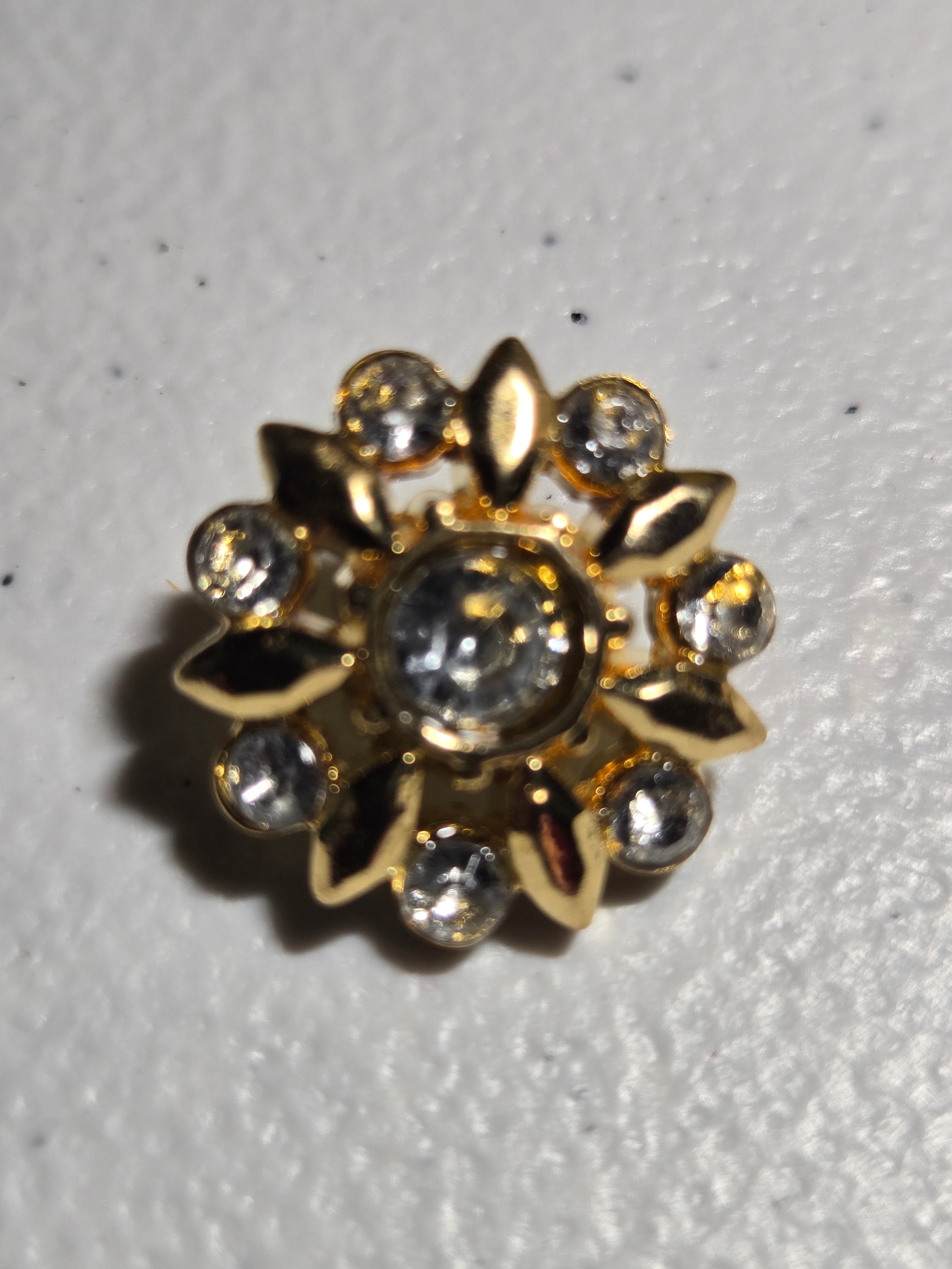 22852 - 20 MM (3/4") Gold Crystal – Quilt Lizzy Ayden